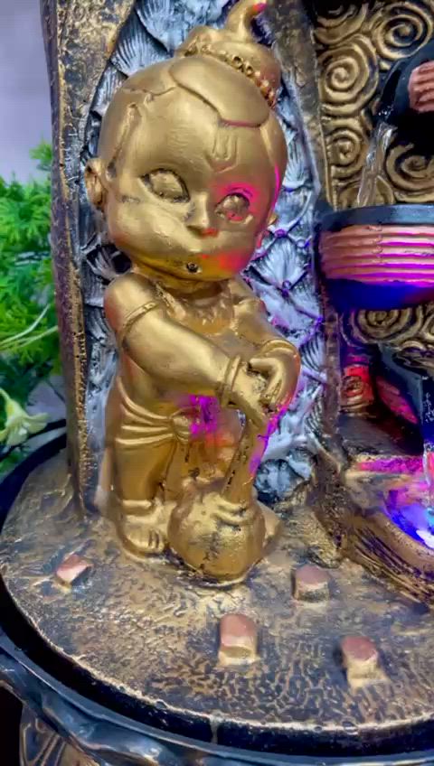 Big Size Bal Hanuman ji Water Fountain For Home Decor With Box Packing ...