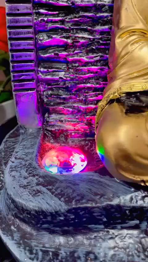 Big Size Lord Budha ji Water Fountain For Home Decor With Box Packing ...
